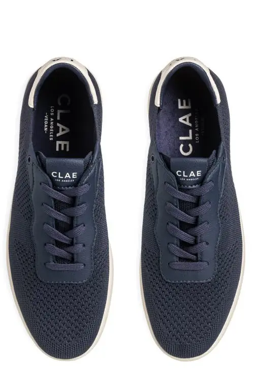 Clae Malone Knit Low Top Sneakers - Navy Cactus