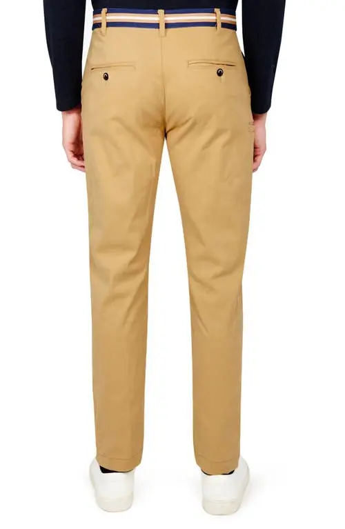 CON.STRUCT Slim Fit Cotton Stretch Pants - Tan