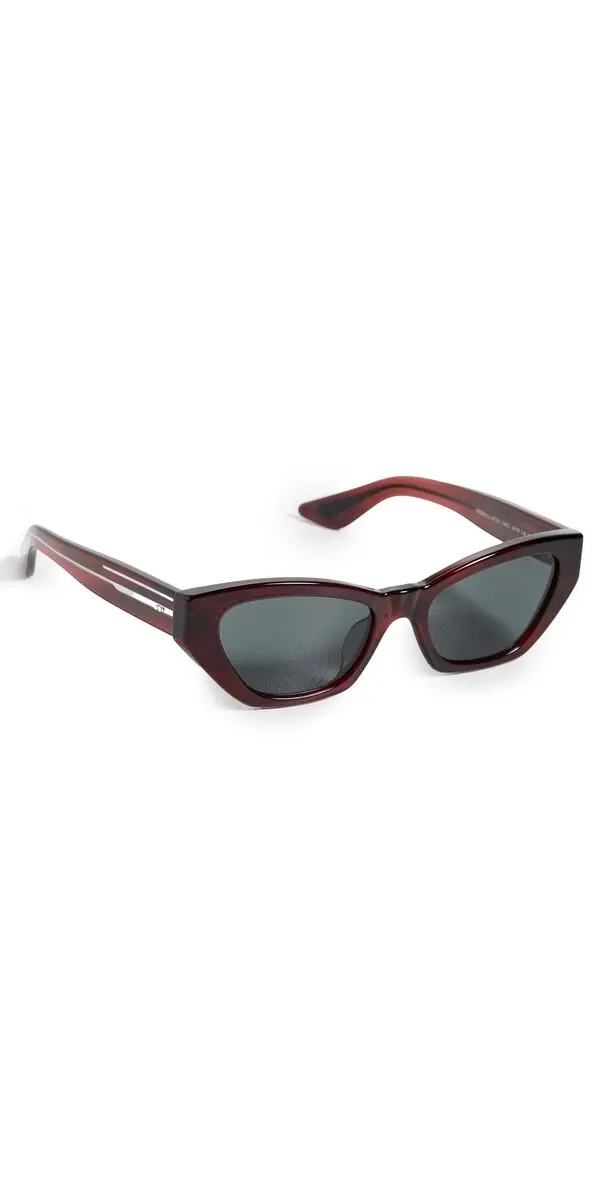 Oliver Spencer 1961c Sunglasses - Bordeaux Bark