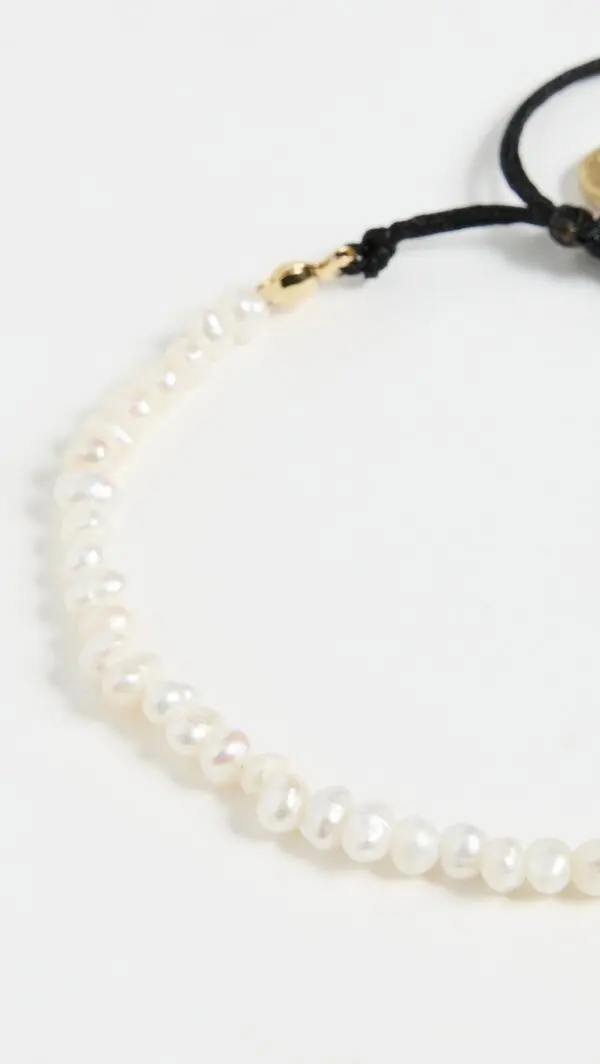Maison Irem Pearl Anklet