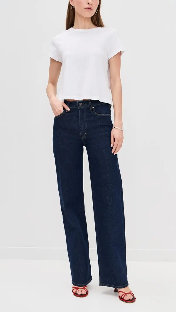 AGOLDE Harper Relaxed Straight Leg Jeans