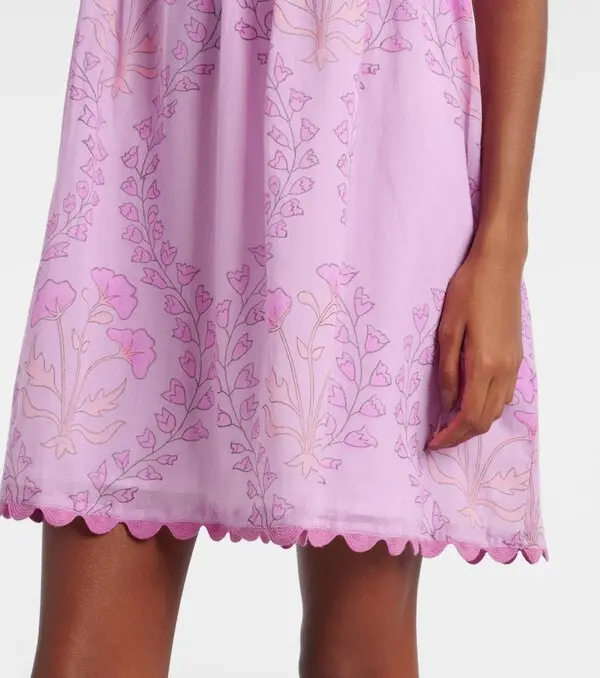 JULIET DUNN Ruffled Minidress