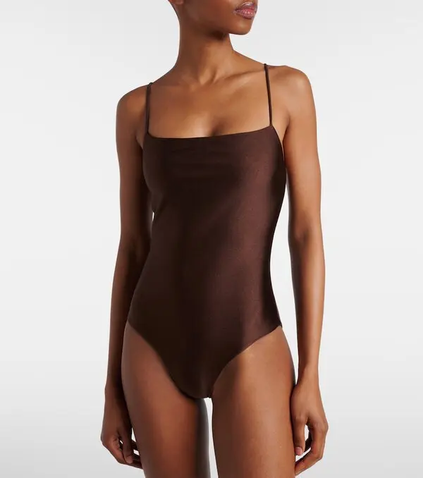 Jade Swim Layla One Piece Swimsuit - Brown