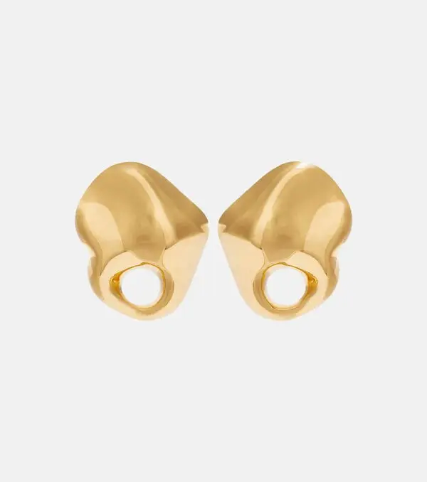 TOM FORD Amor Cutout Earrings - Gold
