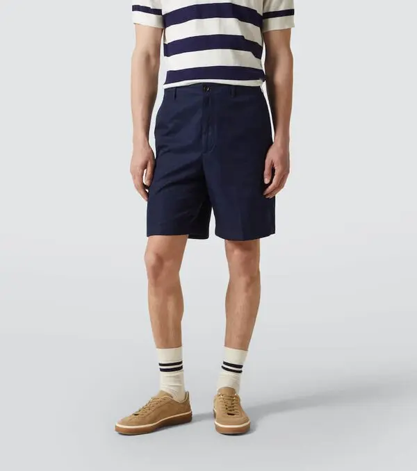 Dunhill Cotton Gabardine Shorts