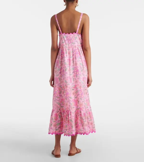 JULIET DUNN Floral Printed Maxi Dress