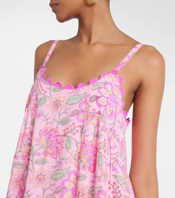 JULIET DUNN Floral Printed Maxi Dress