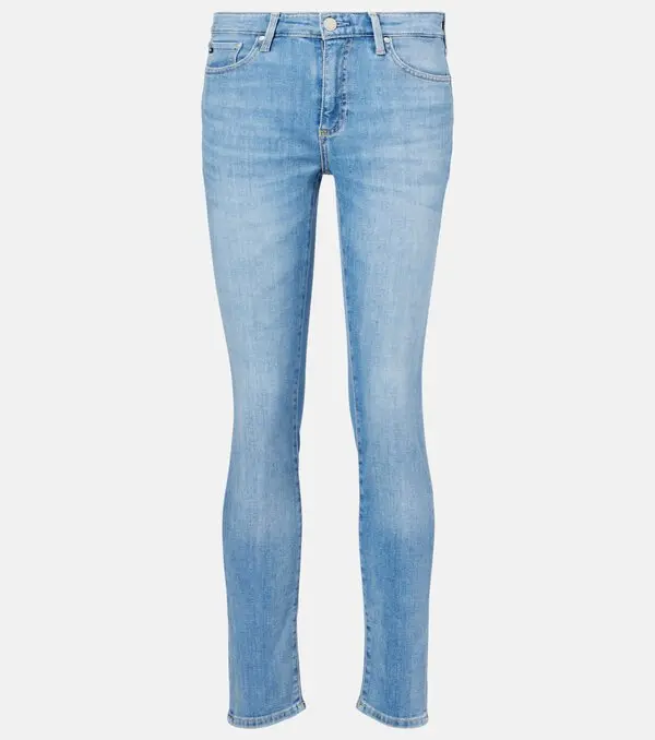 Ag Prima Ankle Skinny Jeans - Blue