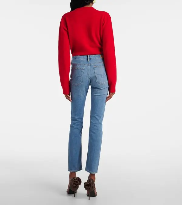 Ag Prima Ankle Skinny Jeans - Blue
