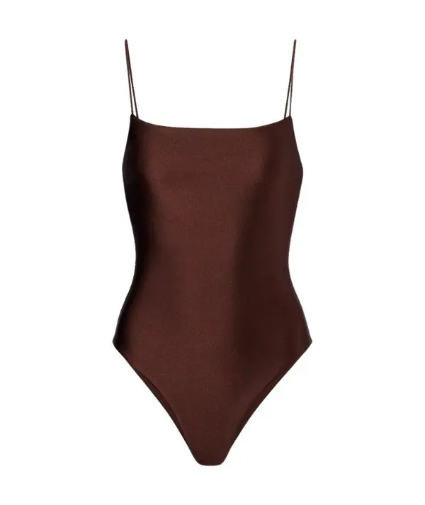Jade Swim Layla One-piece Swimsuit - Brown