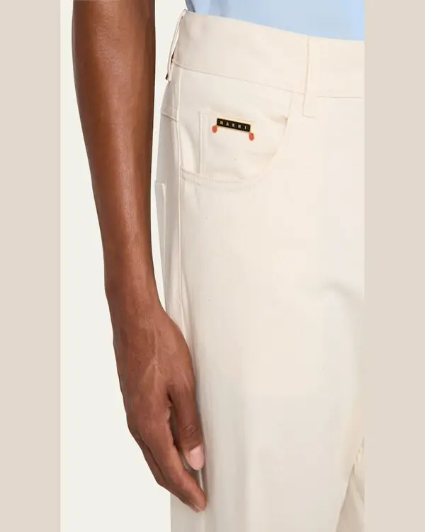 Marni Lightweight Wide-leg Jeans