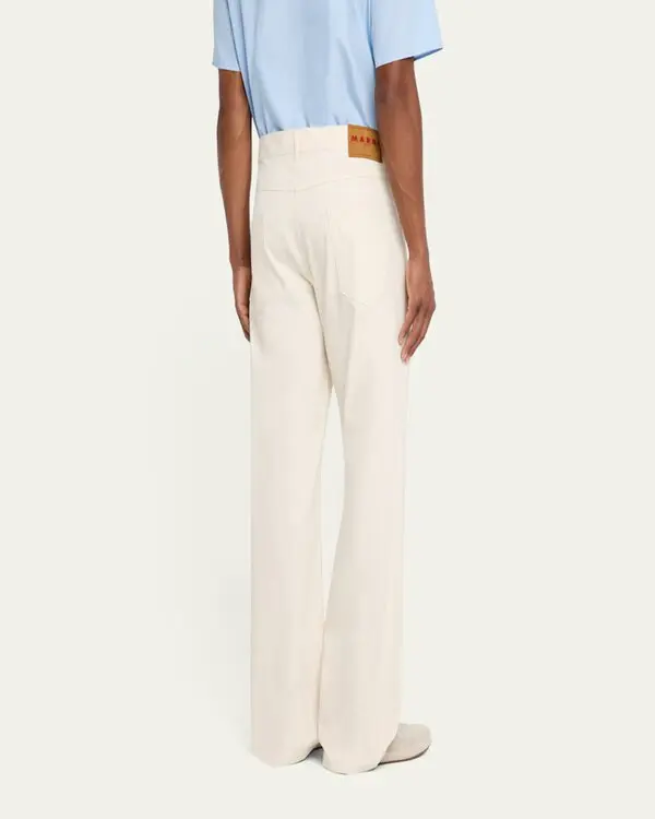 Marni Lightweight Wide-leg Jeans