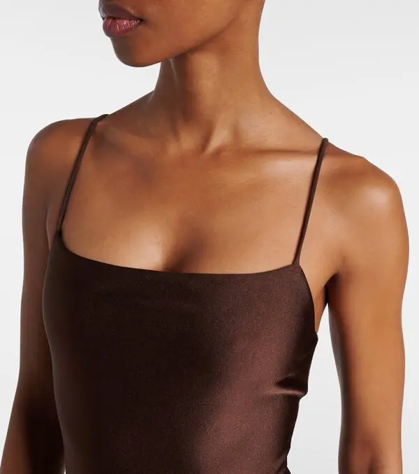 Jade Swim Layla One Piece Swimsuit - Brown