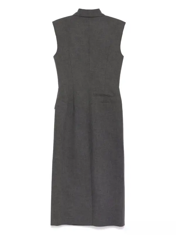 Goen.j Layered Panel Blazer Dress - Grey