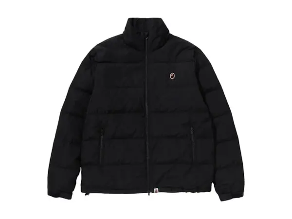 A BATHING APE One Point Down Jacket - Black