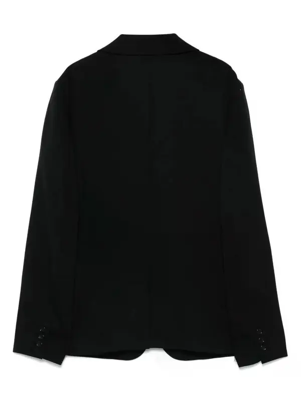 BLACK COMME DES GARÇONS Zip-detail Blazer