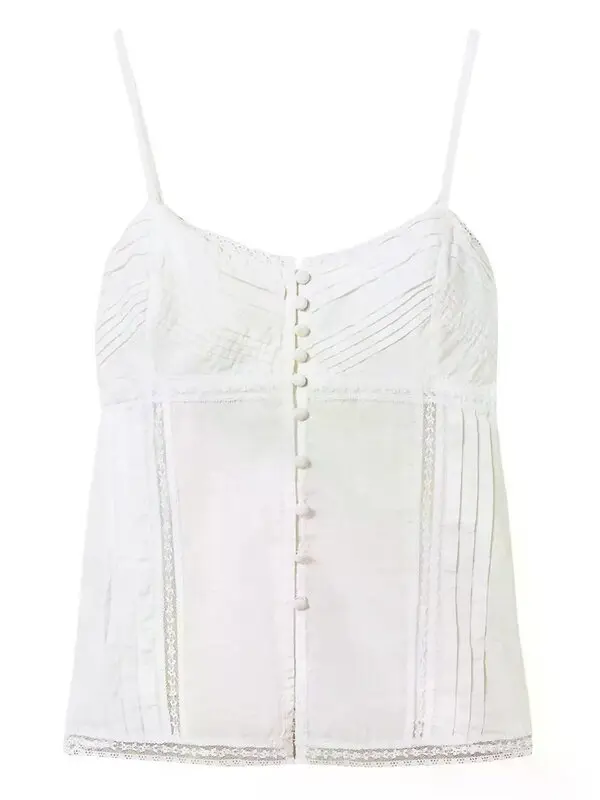 TWINSET Lace-detailed Tank Top