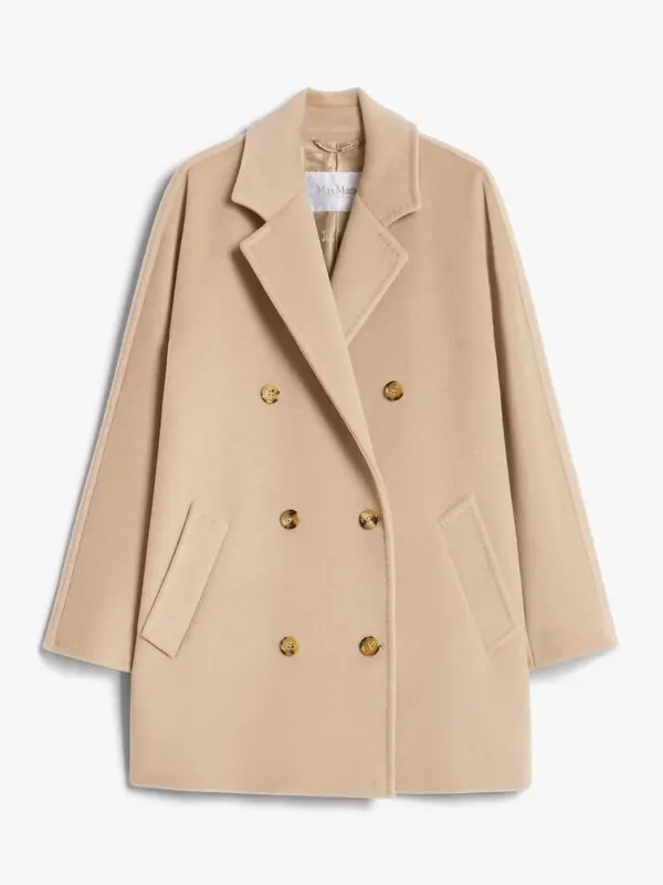Max Mara 101801 Icon Short Coat - Ecru