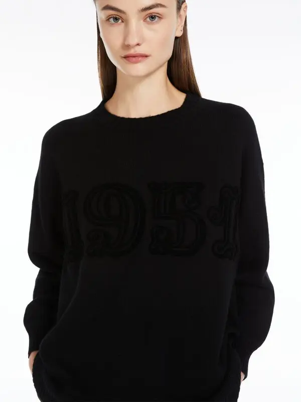 Max Mara Wool And Cashmere Jumper - Black