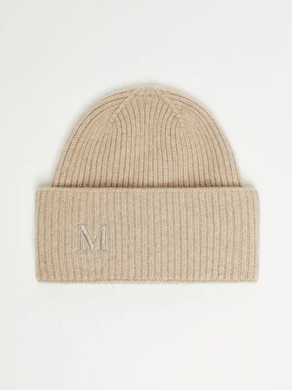 Max Mara Cashmere Beanie - Beige