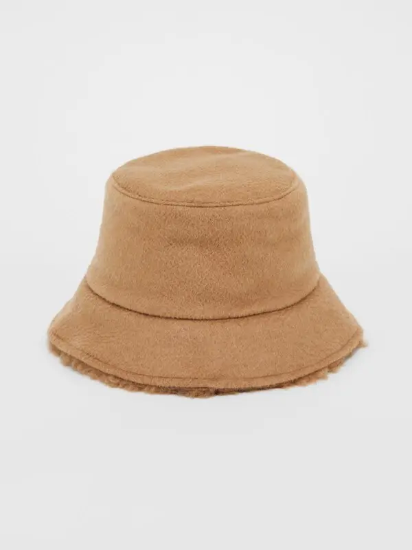 Max Mara Reversible Cloche Hat - Camel