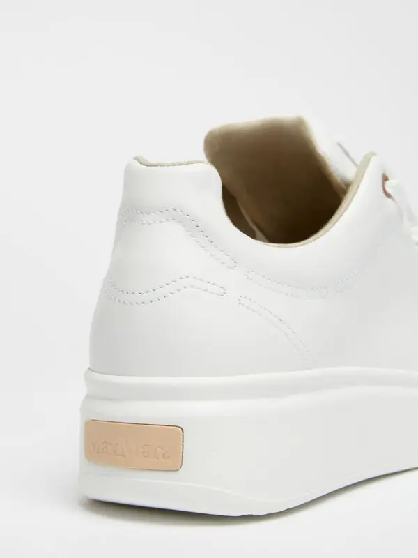 Max Mara Leather Sneakers