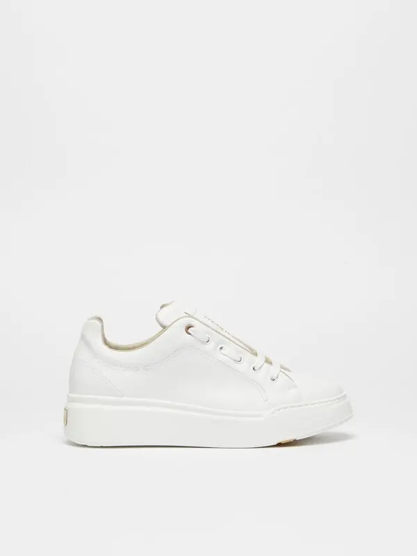Max Mara Leather Sneakers