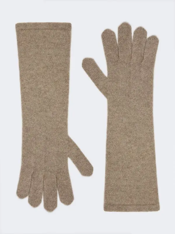 Max Mara Cashmere Gloves - Beige