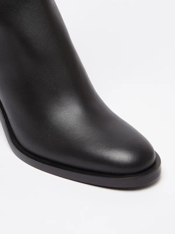 Max Mara Leather Knee High Boots