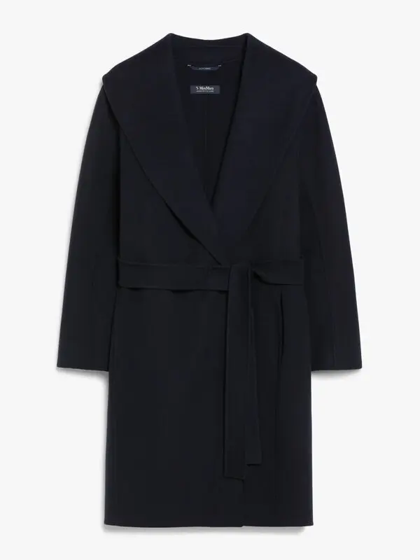 Max Mara Double-faced Wool Coat - Midnightblue