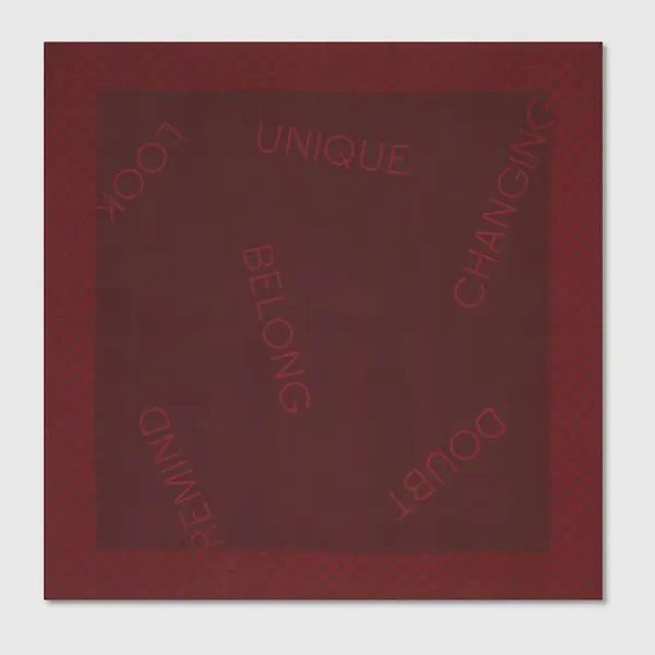 Gucci 90 X 90 Project Printed Silk Carré Silk - Bordeaux