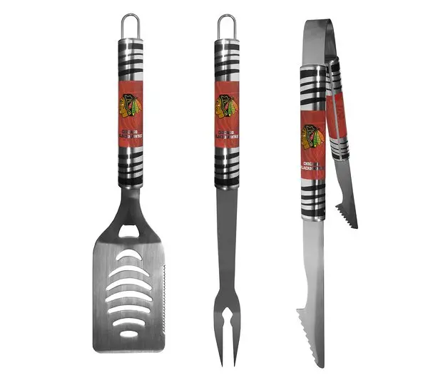SISKIYOU GIFTS Siskiyou Sports Nhl 3pc Tailgater Bbq Tools - One-color
