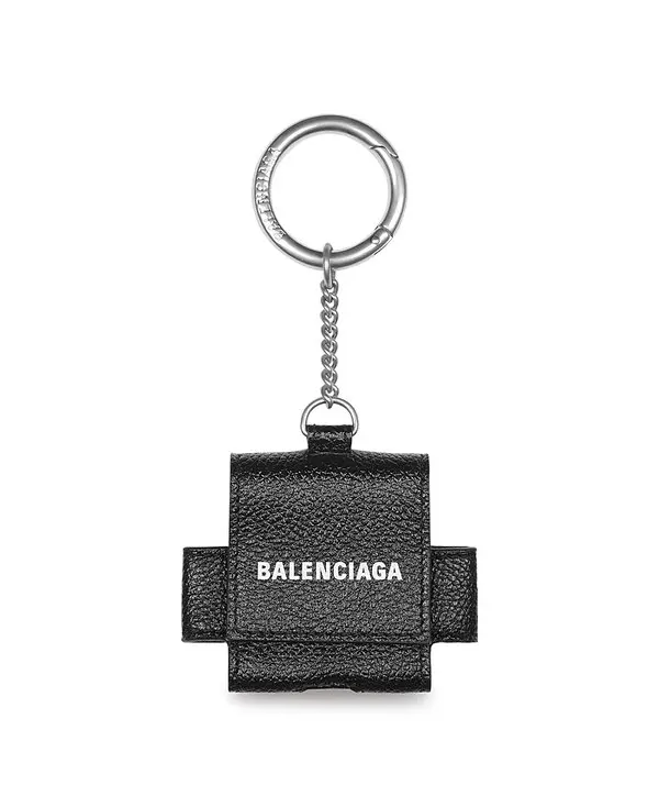 Balenciaga Cash Earpods Holder - Black/white