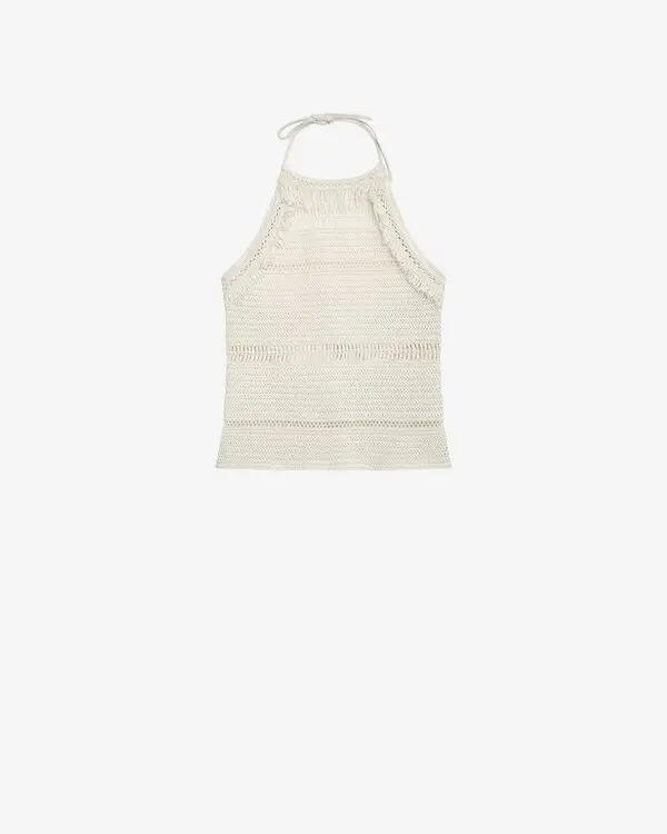 MARANT ETOILE Araliane Macramé Knit Sweater