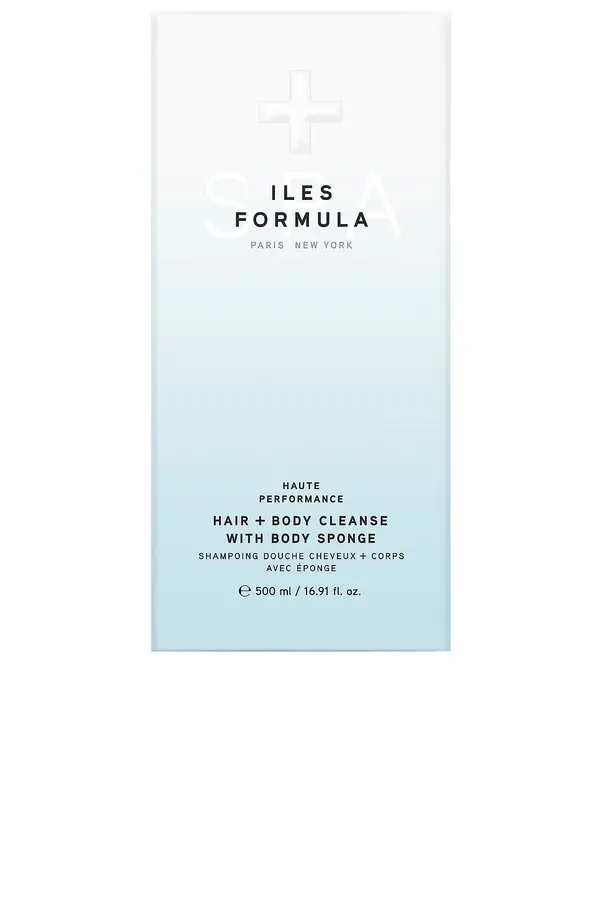 ILES FORMULA Hair + Body Cleanse With Body Sponge - N,a