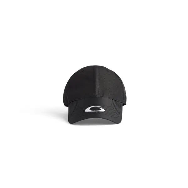 Balenciaga Perforated Trucker Cap - Black