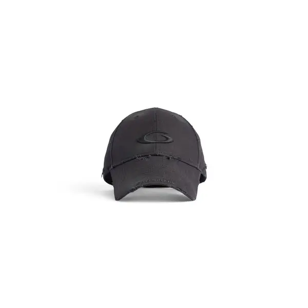 Balenciaga Sports Loop Icon Cargo Cap - Black