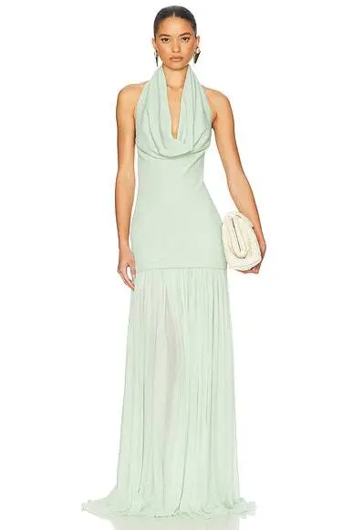 HELSA The Gallery Dress - Mint