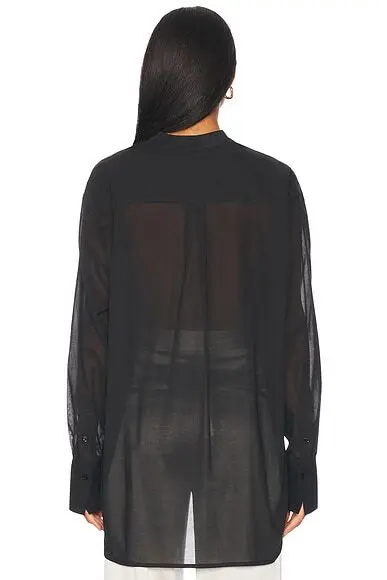 TOTEME Stand Collar Top