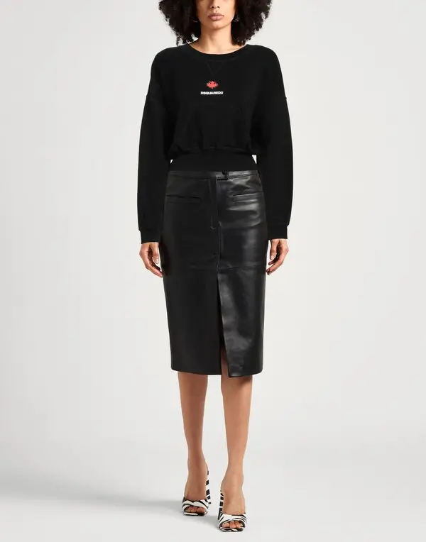 Dsquared2 Cotton Elastane Crewneck Sweatshirt