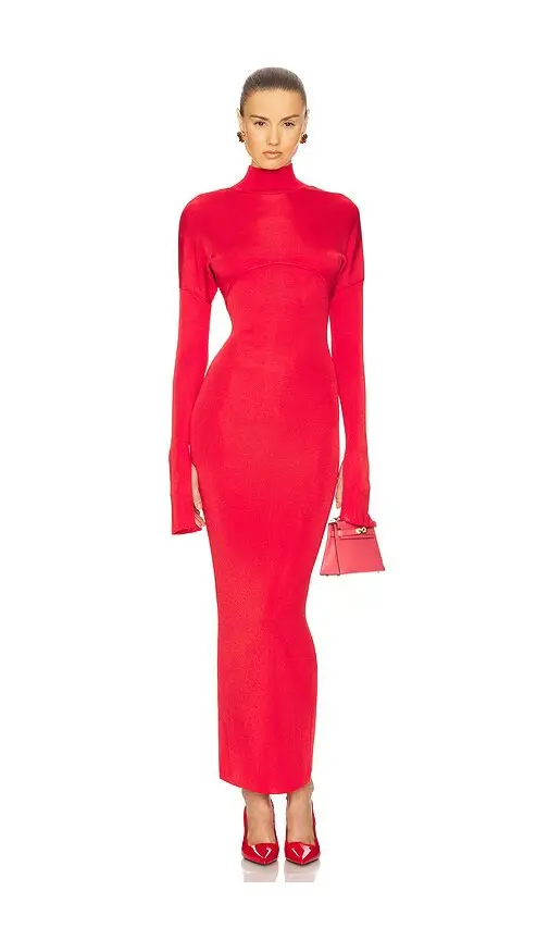 HELSA Cordelia Maxi Knit Dress