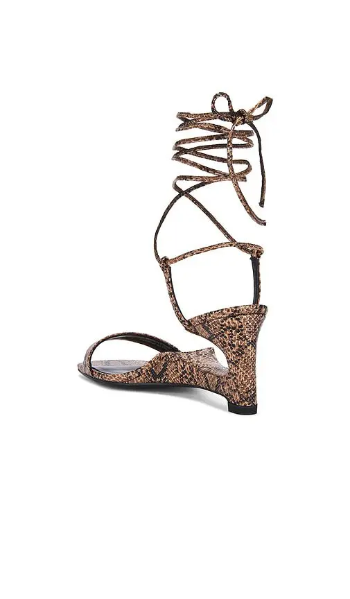 Jeffrey Campbell Reversed Strappy Sandals - Brown