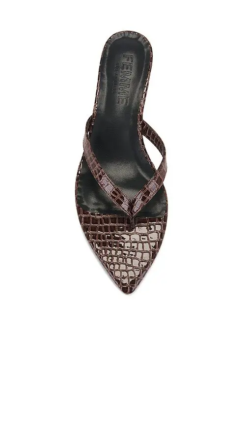 Femme La Ginza Thong Slipper