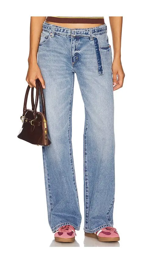 Abrand Denim 99 Baggy Belt Jeans