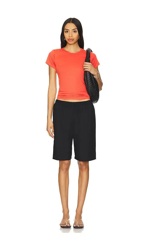 Eterne Fitted Crewneck Short Sleeve T-shirt