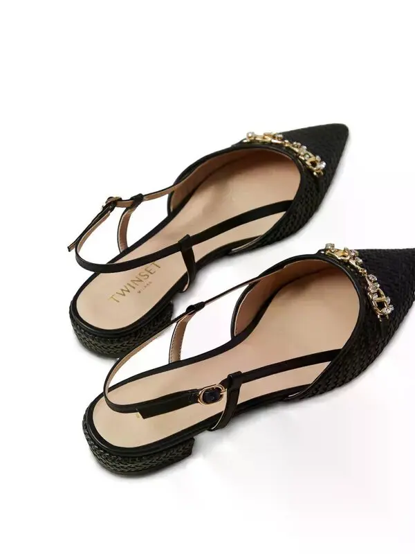 TWINSET Slingback Ballerinas