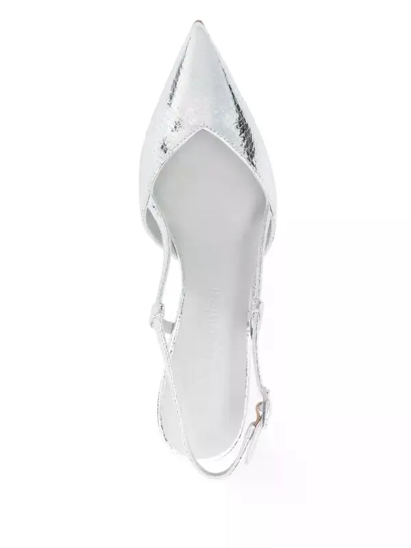 SERGIO LEVANTESI 60mm Chantal Pumps - Silver