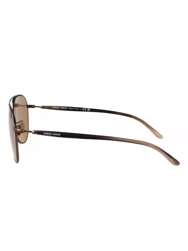 Giorgio Armani Navigator Sunglasses - Brown