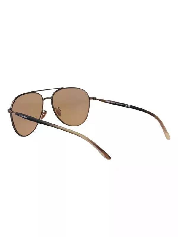 Giorgio Armani Navigator Sunglasses - Brown