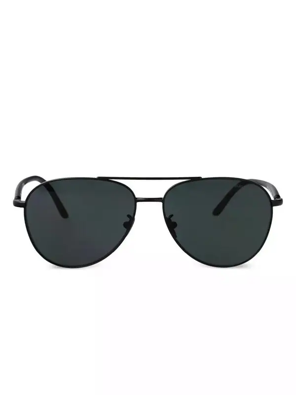 Giorgio Armani Navigator Frame Sunglasses - Black